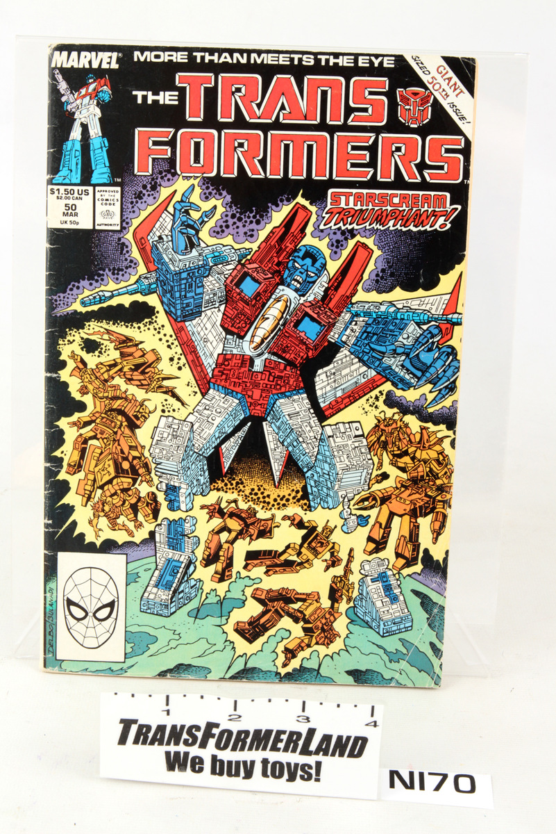 Marvel US Comics Transformers® Issue 50 The Underbase Saga Part 4: Dark ...
