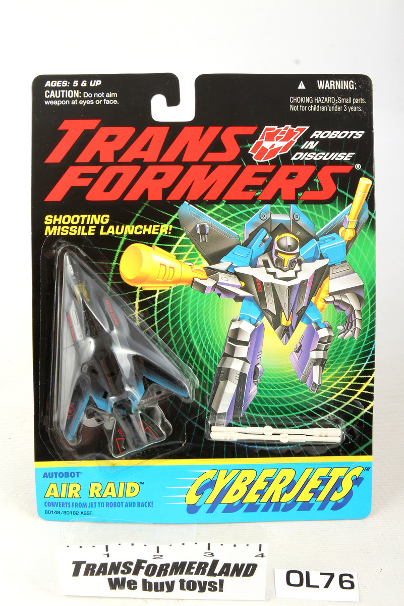 Sealed Transformers® G2 Cyberjets Air Raid SKU 323821 | Transformerland ...