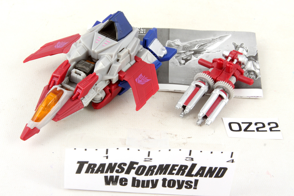 Complete Transformers® Generations Deluxe Class Starscream SKU 325314 ...