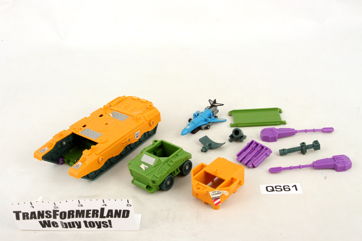 Complete Transformers® G1 Anti-Aircraft Base with Blackout and ...