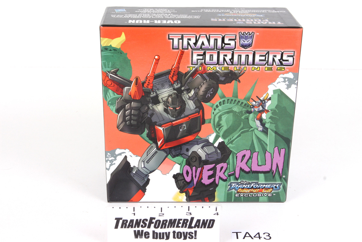 Packaged, not sealed Transformers® BotCon / OTFCC / Timelines Deluxe ...