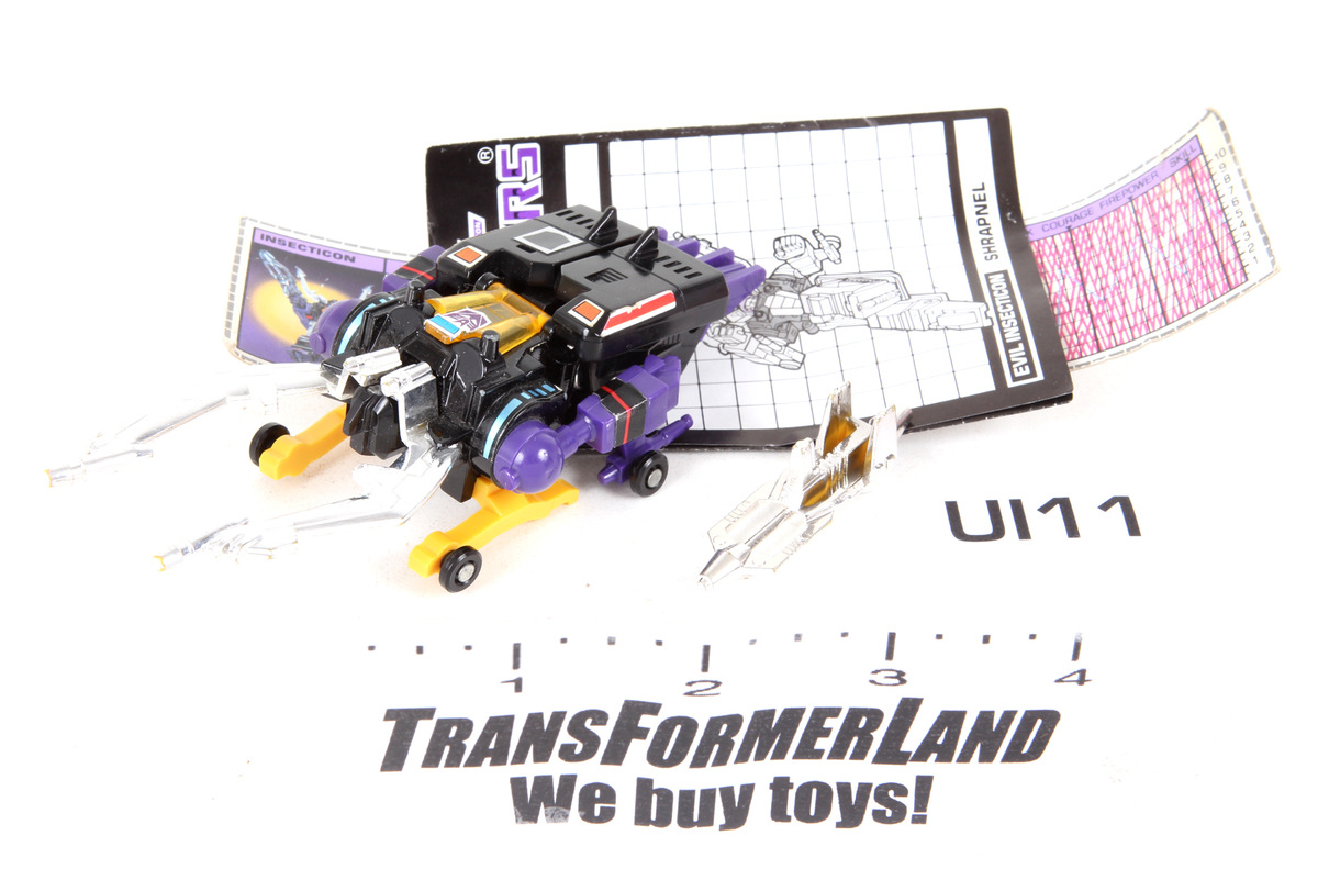 Complete Transformers® G1 Shrapnel SKU 345252 | Transformerland.com ...
