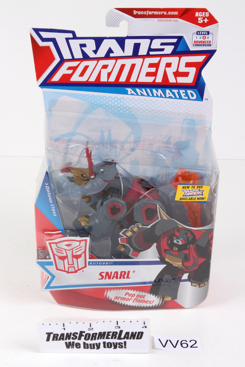 Sealed Transformers® Animated Deluxe Class Snarl SKU 350854 ...