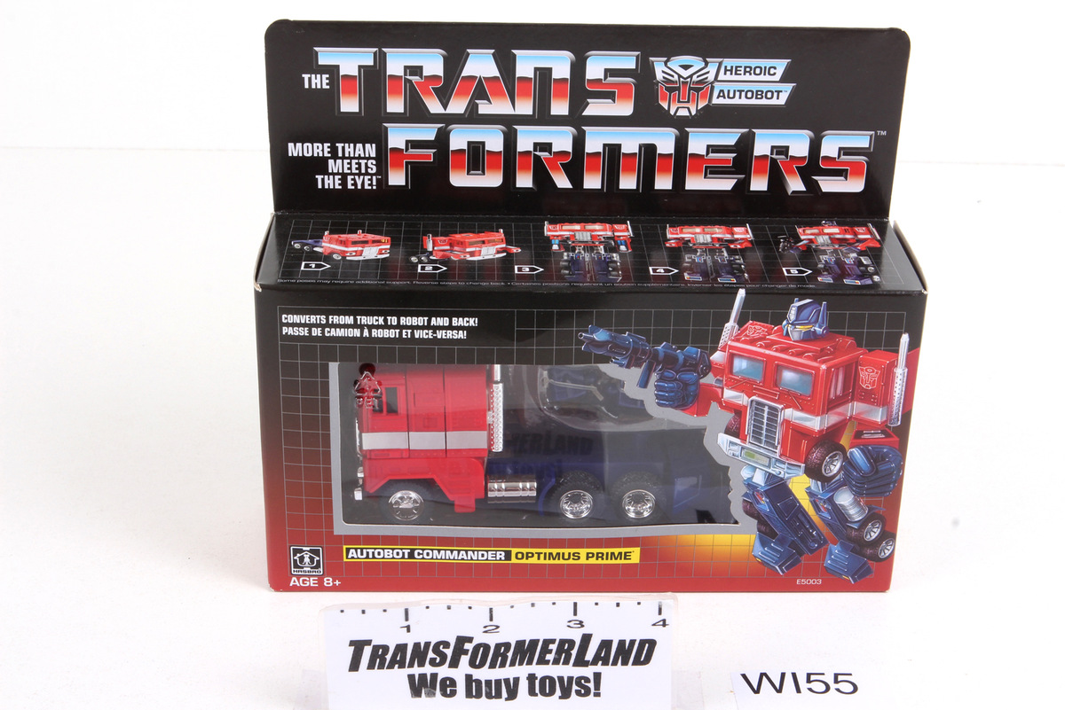 Sealed Transformers® Vintage G1 (Reissue) Autobot Cars Optimus Prime ...