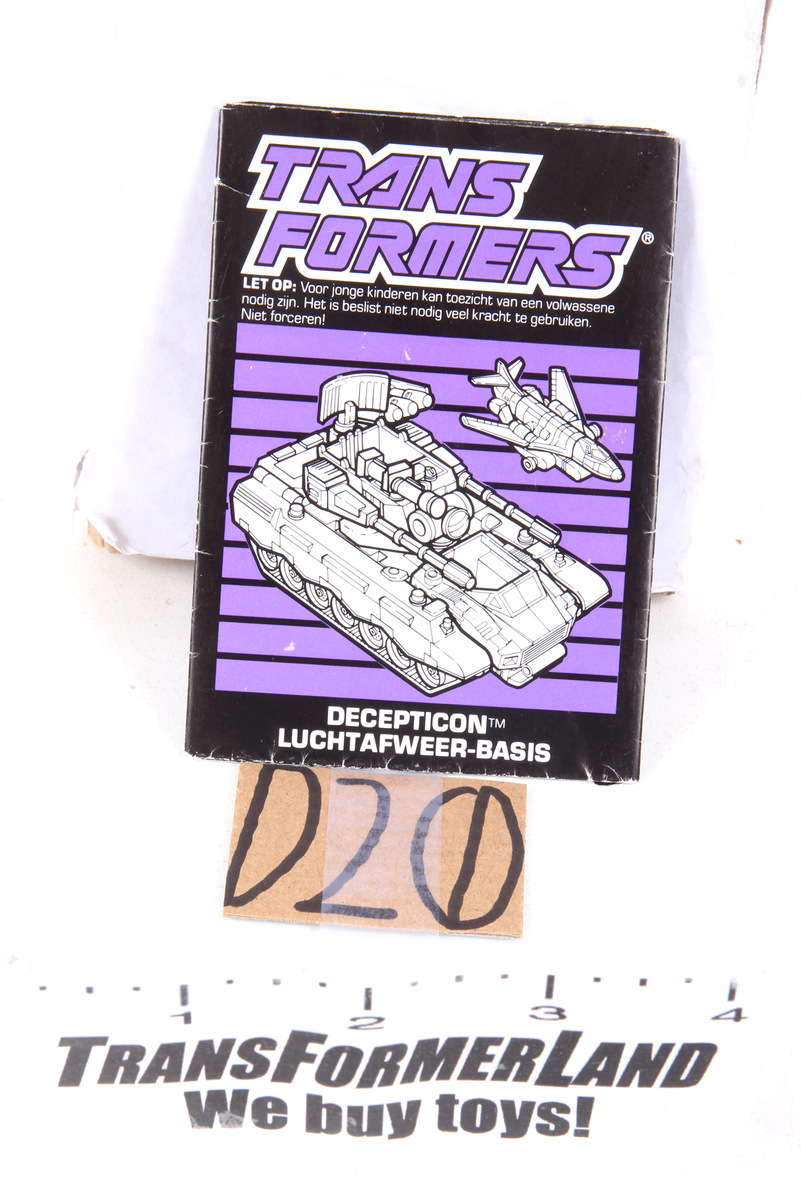Transformers® G1 Anti-Aircraft Base with Blackout and Spaceshot ...