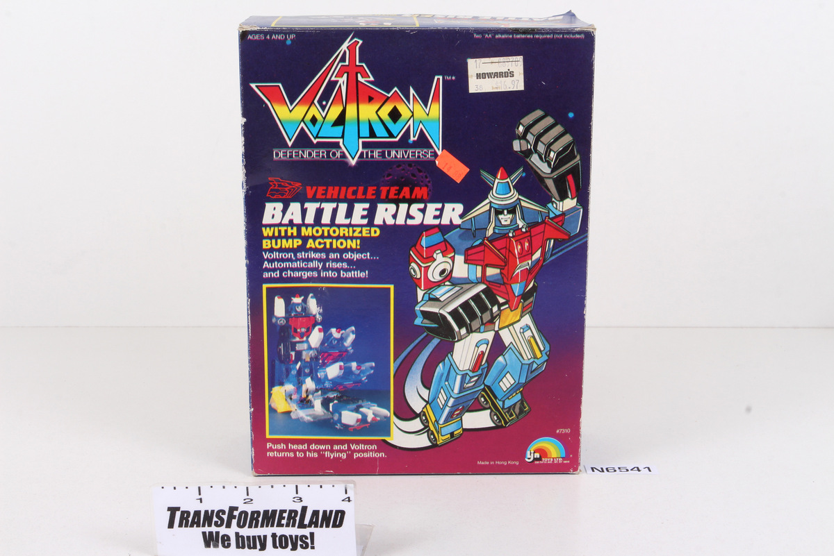 Packaged, not sealed Voltron® LJN Electronic Vehicles Vehicle Team ...
