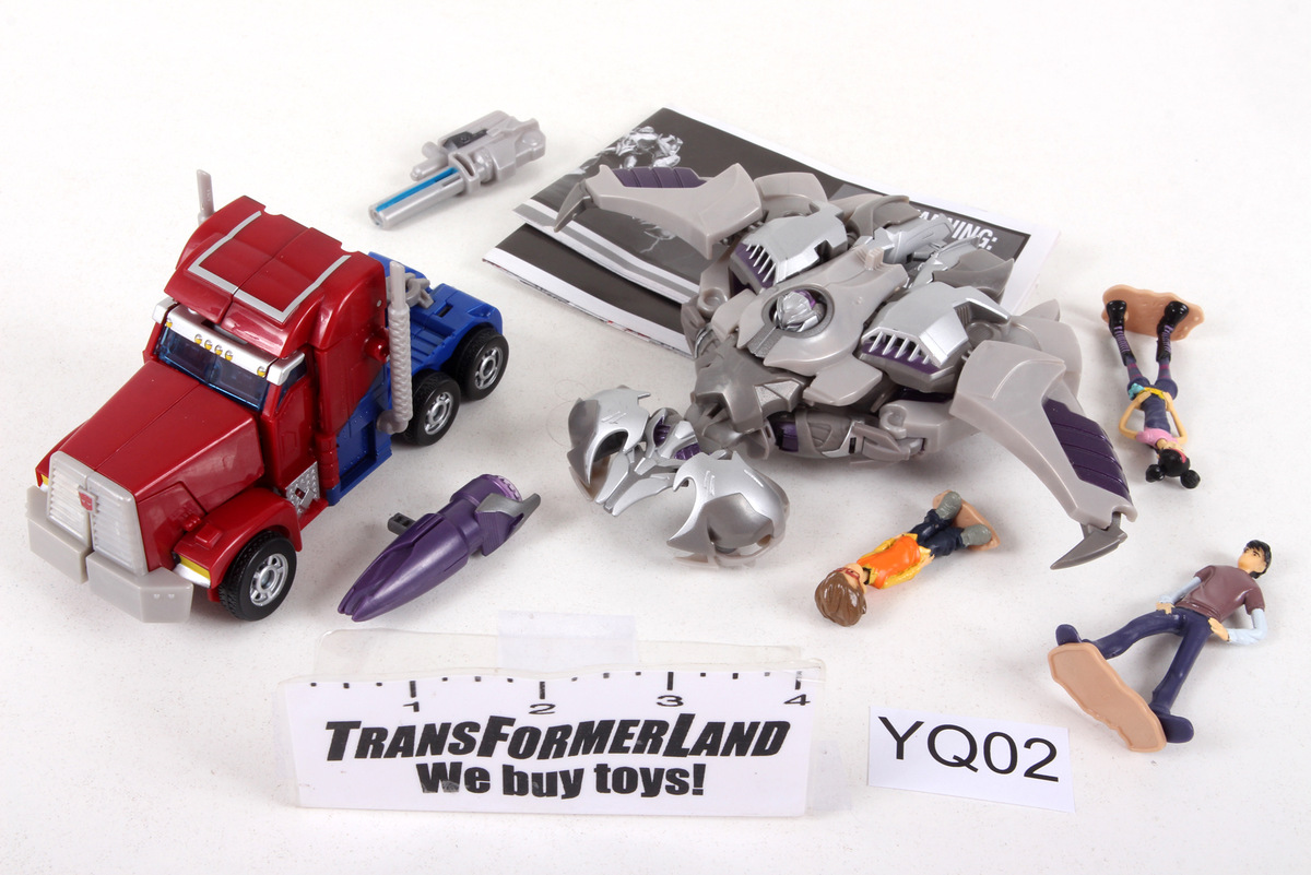 Complete Transformers® Prime Entertainment Packs Optimus Prime vs ...