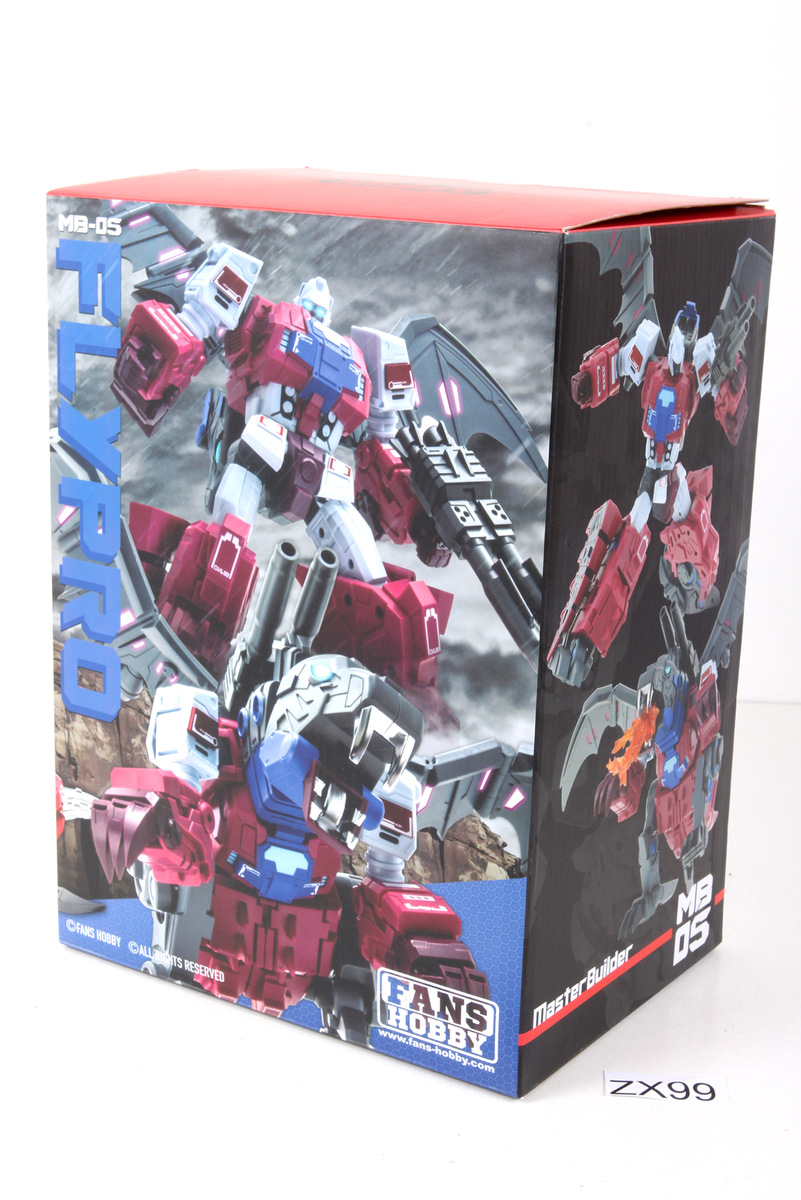 Packaged, not sealed 3rd Party Transforming Figures® Fans Hobby Master ...