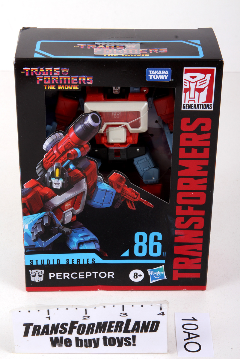 Sealed Transformers® Studio Series Deluxe Class Perceptor SKU 368950 ...