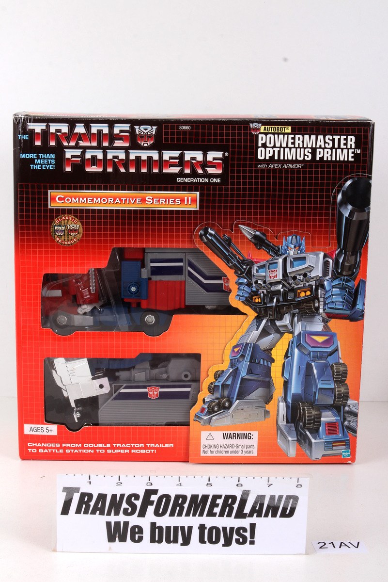 Packaged, not sealed Transformers® Commemorative Series (Reissue ...