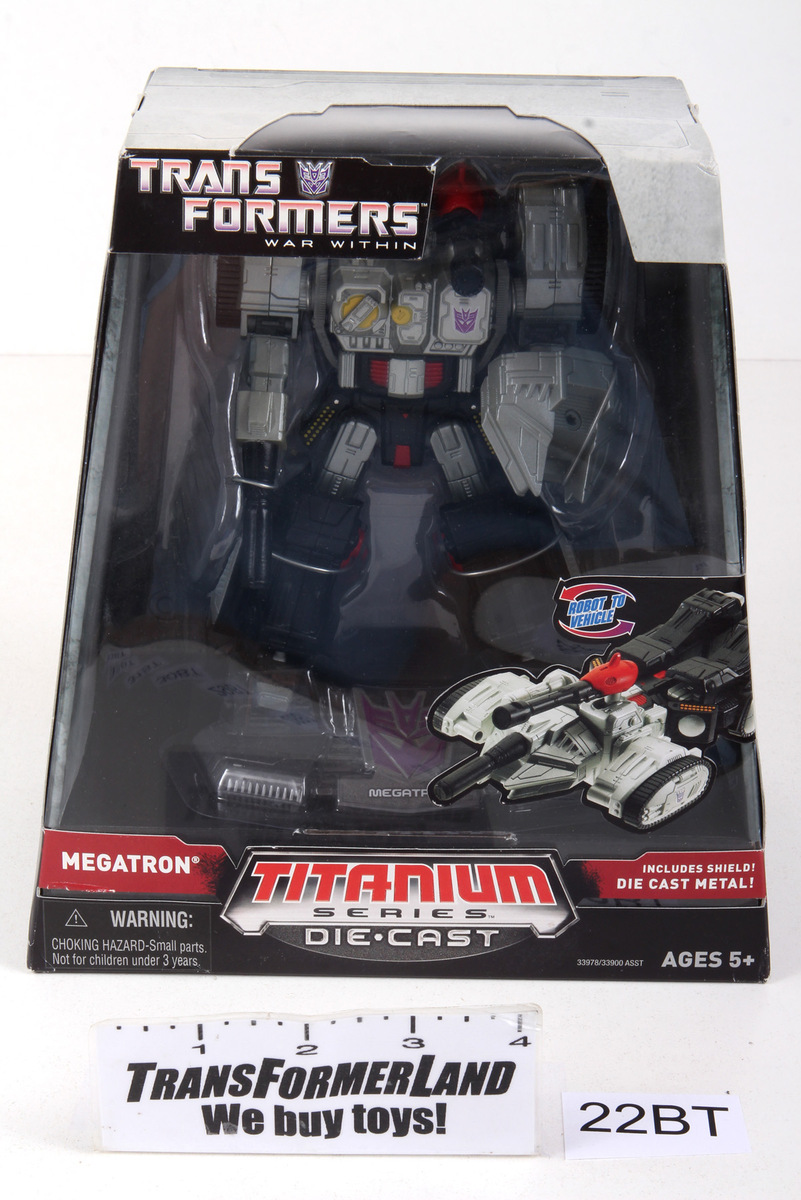 Sealed Transformers® Titanium 6 Inch Cybertron Heroes Megatron (War ...