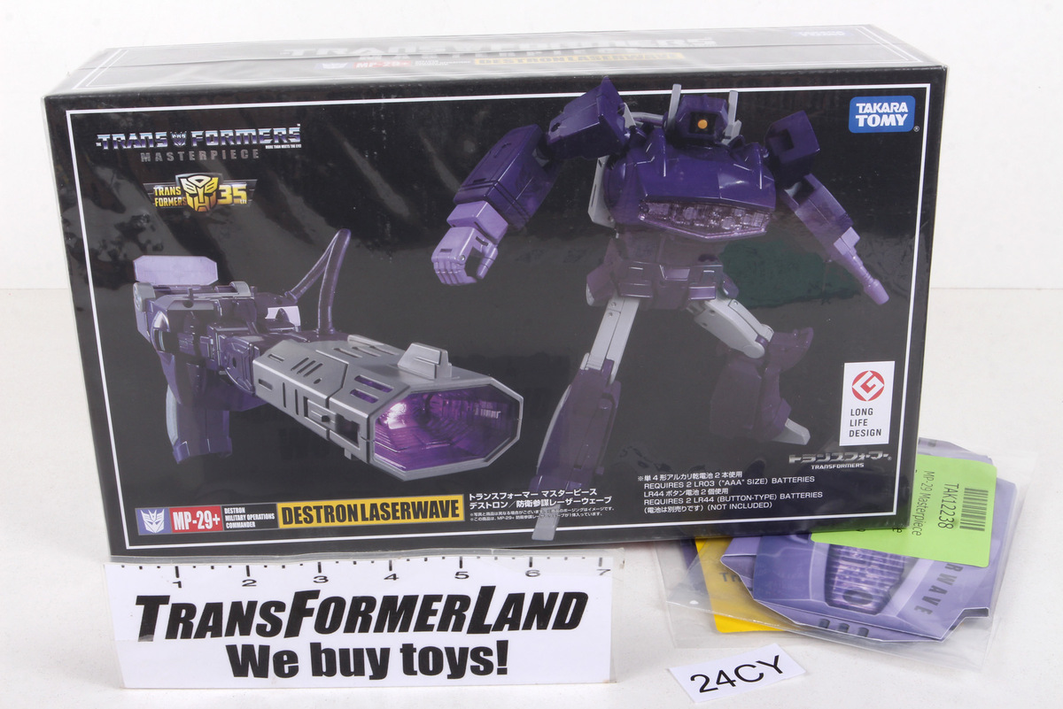 Sealed Transformers® Masterpiece (Japan) Masterpiece Destron Laserwave ...