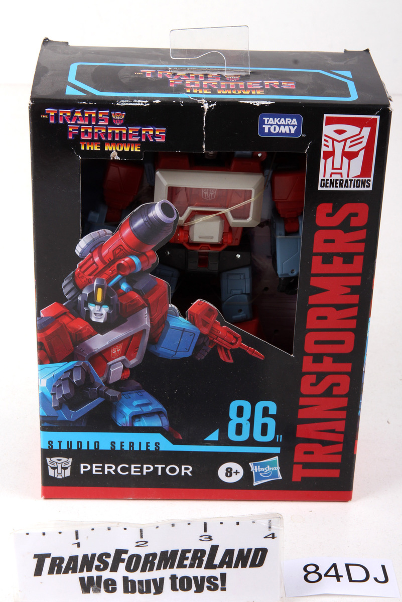 Sealed Transformers® Studio Series Deluxe Class Perceptor SKU 379735 ...