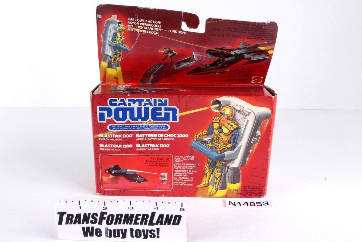 Sealed Captain Power® Vehicles Blastpak 1200 SKU 385091 ...