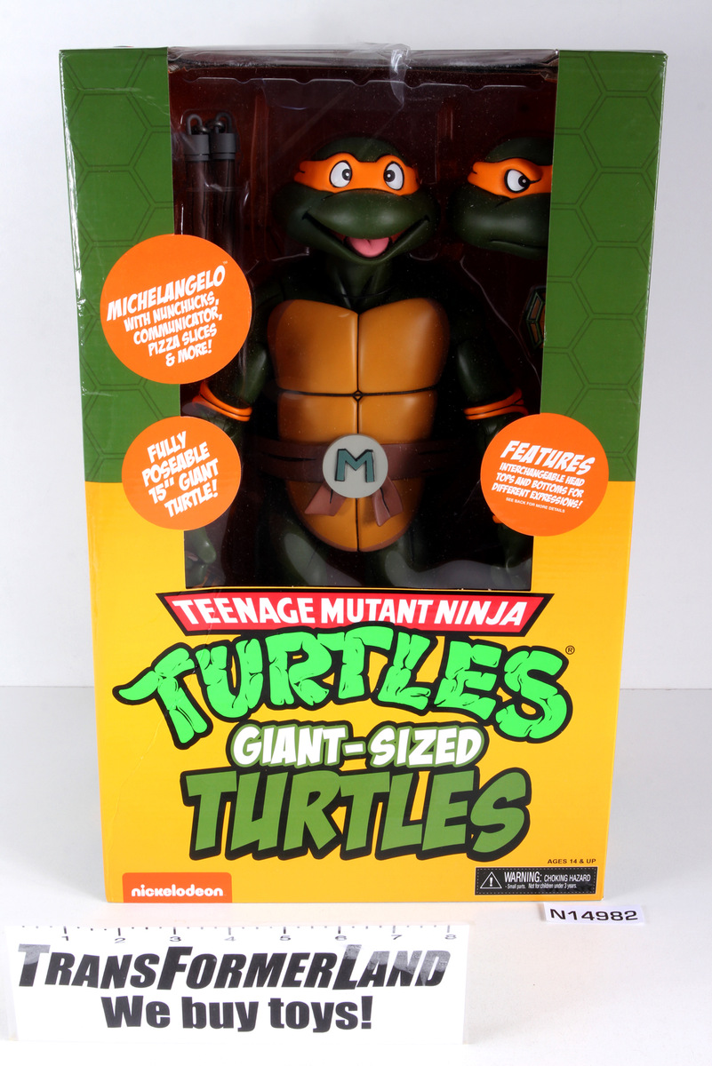Sealed Teenage Mutant Ninja Turtles (TMNT)® TMNT Merchandise Giant Size ...