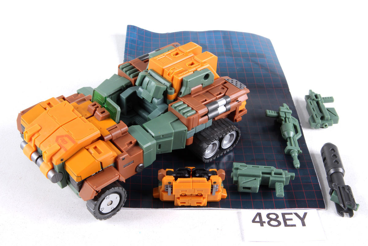 Complete 3rd Party Transforming Figures® FansProject Warbot Revolver ...