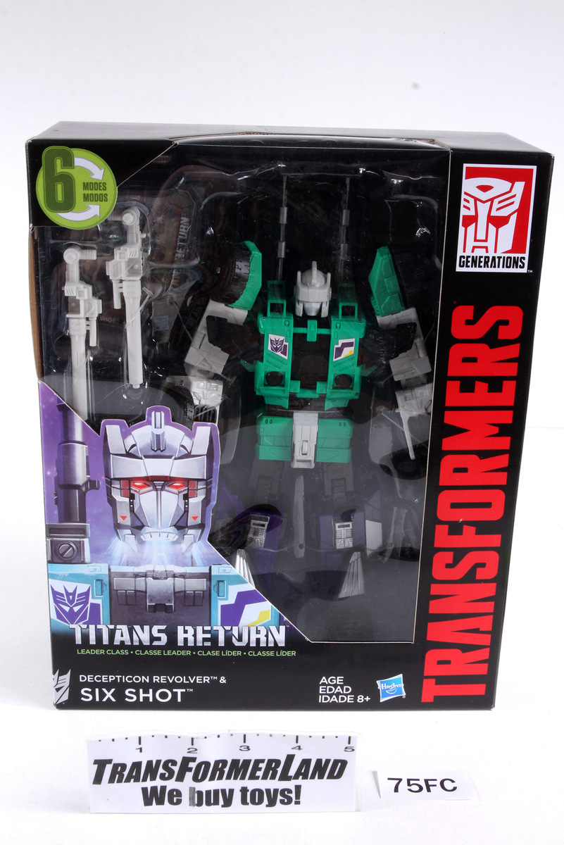 Sealed Transformers® Generations - Titans Return Leader Class Six Shot ...