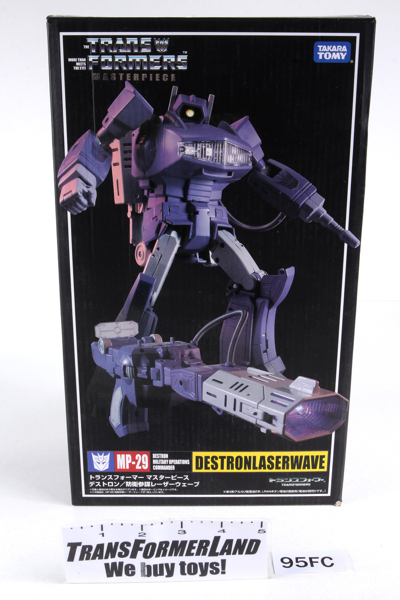 Packaged, not sealed Transformers® Masterpiece (Japan) Masterpiece ...