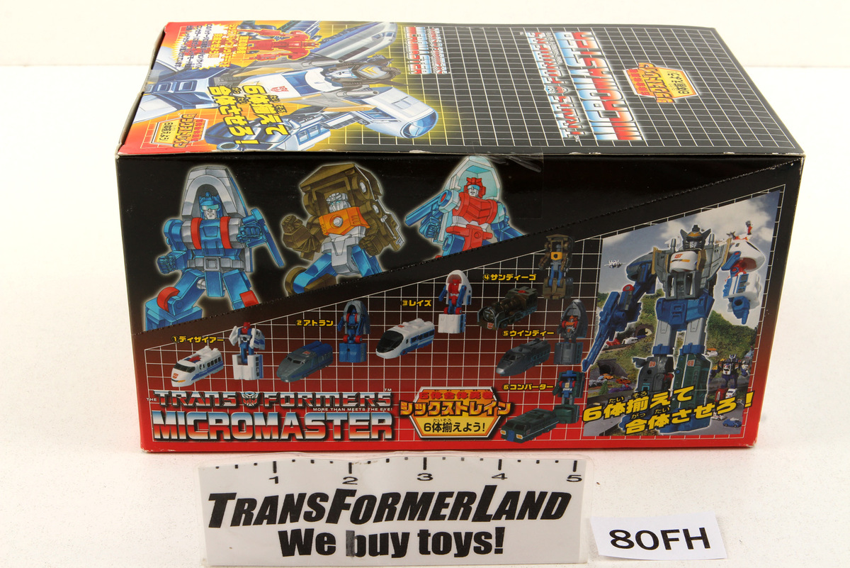 Sealed Transformers® Micromaster (Reissue) Combiners Sixtrain SKU ...