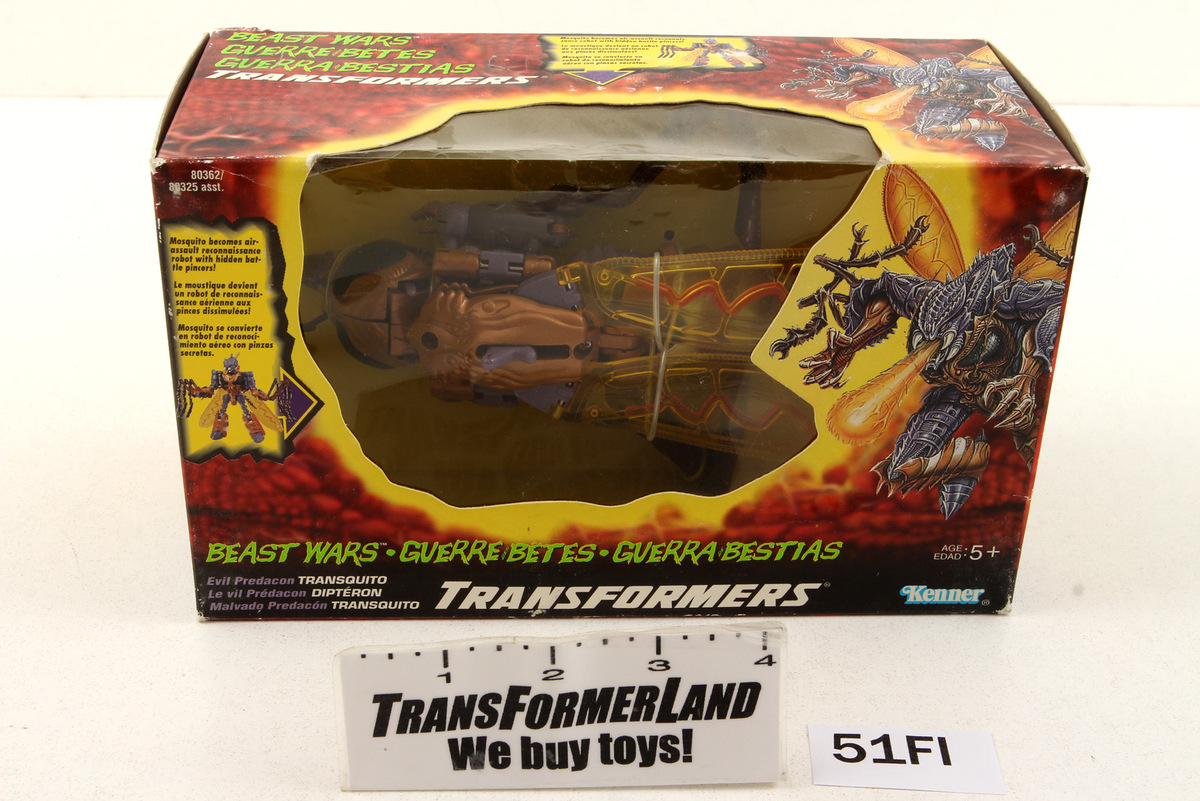 Packaged, not sealed Transformers® Beast Wars Mega Class Transquito SKU ...