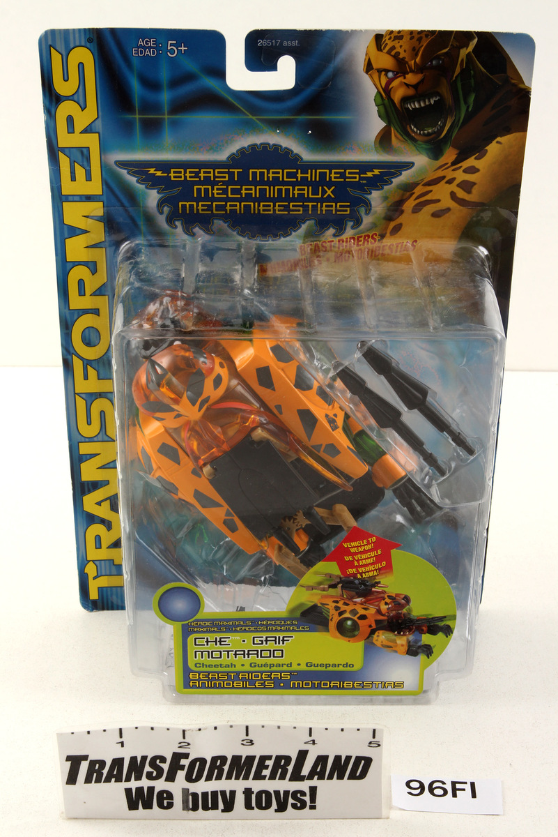 Sealed Transformers® Beast Machines Beast Riders Che SKU 387245 ...