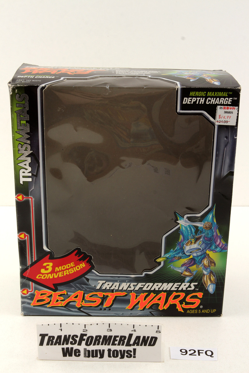 Transformers® Beast Wars Ultra Class Depth Charge Package SKU 387542 ...