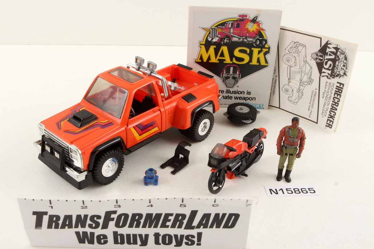 Complete M.A.S.K.® Series 1 Vehicles Firecracker SKU 388306 ...