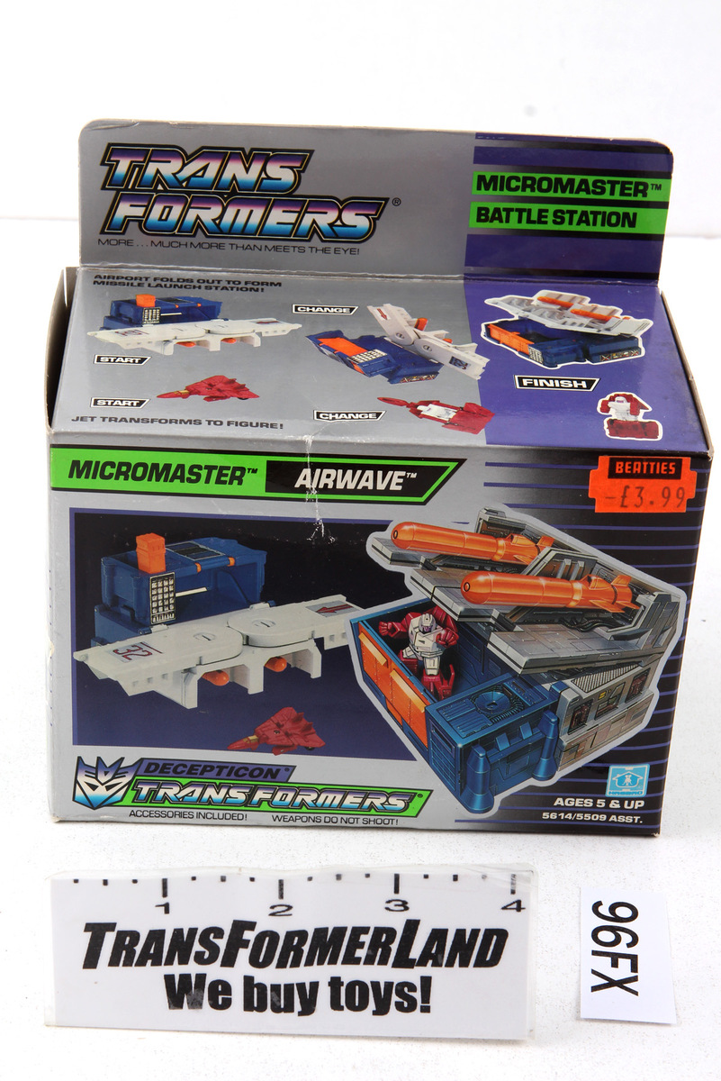 Packaged, not sealed Transformers® G1 Airwave SKU 388507 ...