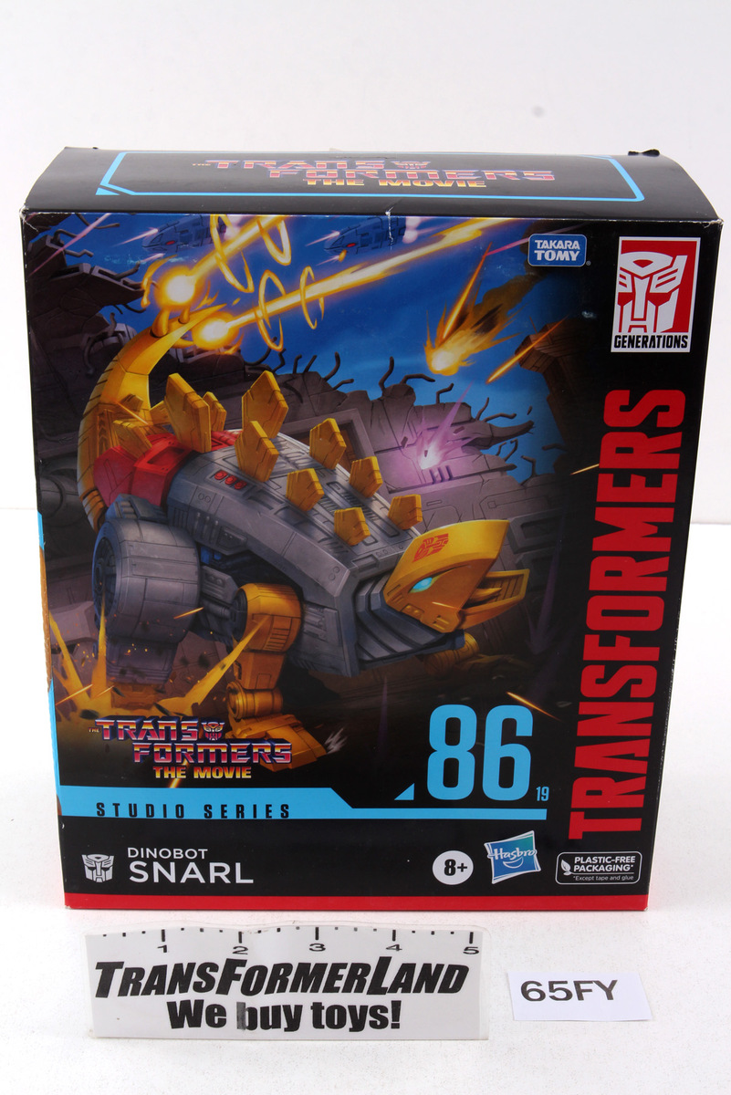 Packaged, not sealed Transformers® Studio Series Leader Class Dinobot ...