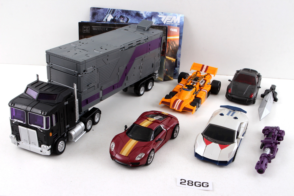 Complete 3rd Party Transforming Figures® TransFormMission Combiners ...