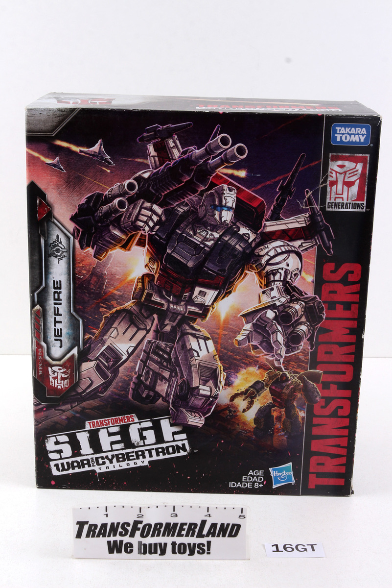 Packaged, not sealed Transformers® War for Cybertron - Siege Commander ...