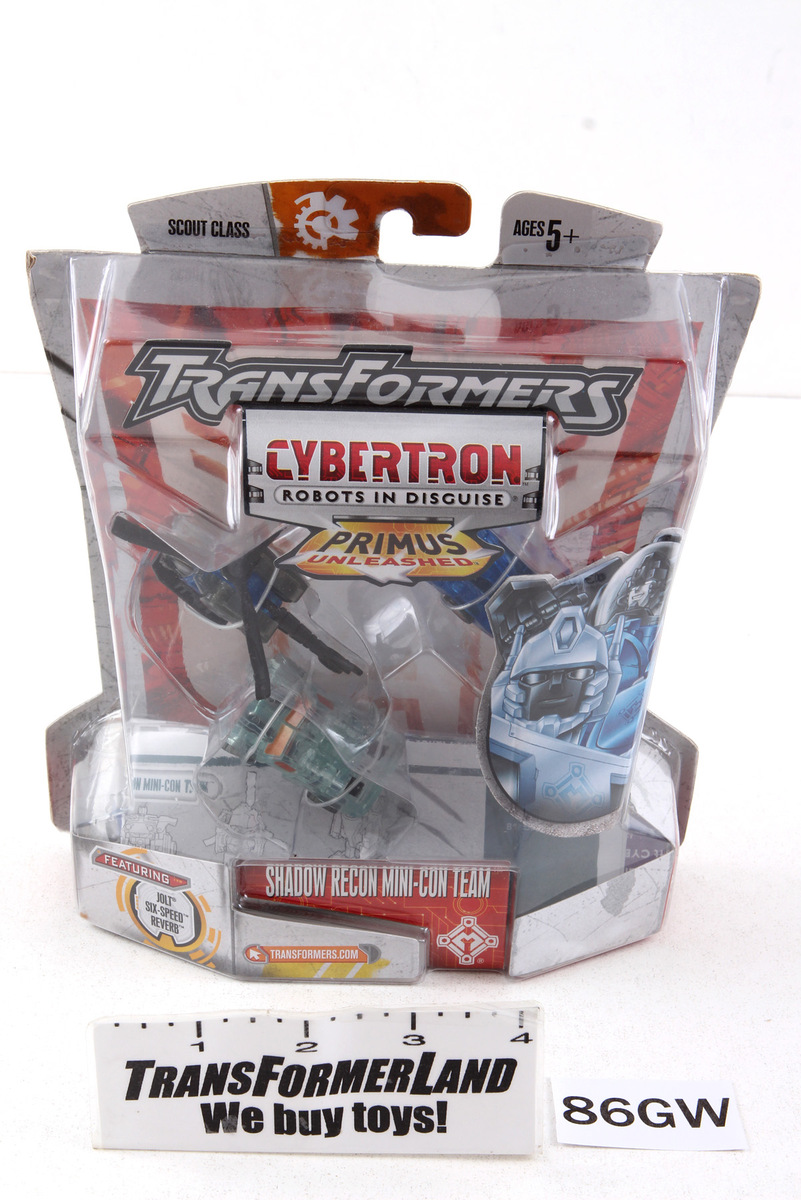 Sealed Transformers® Cybertron Scout Class Shadow Recon Mini-Con Team ...