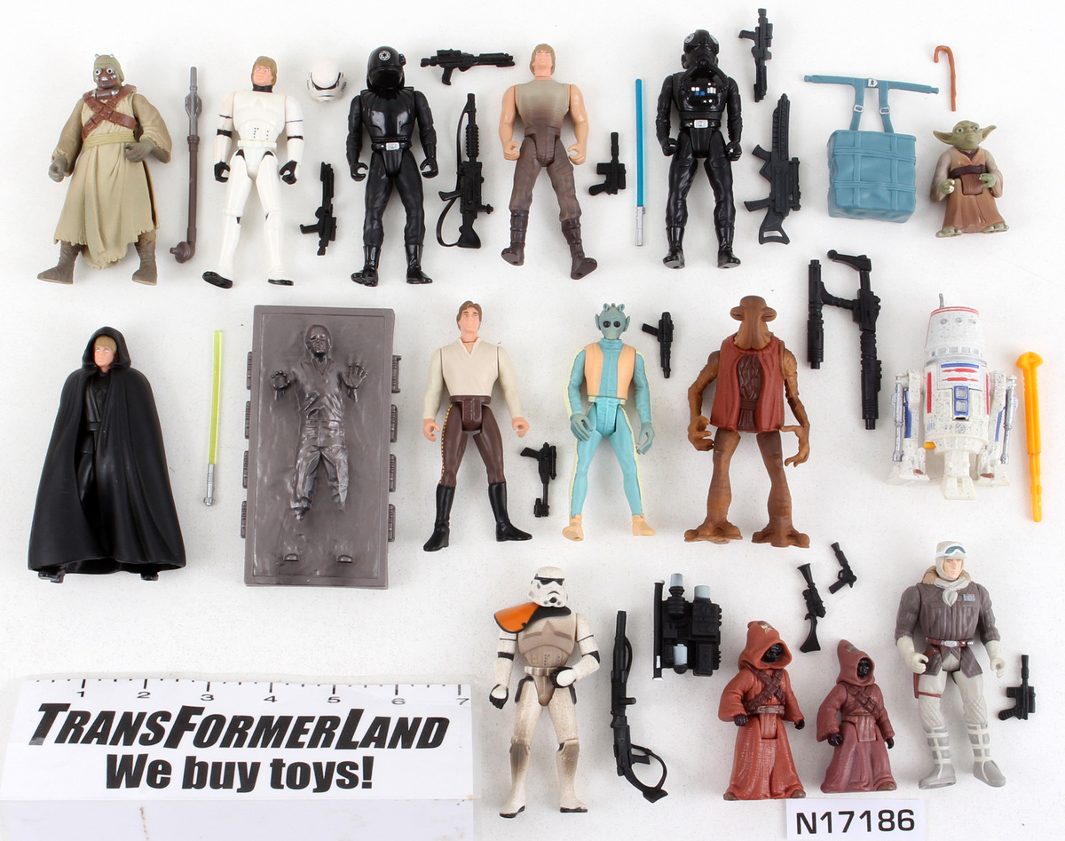 Star Wars® Power of the Force (POTF2) Action Figures Yoda with Jedi ...
