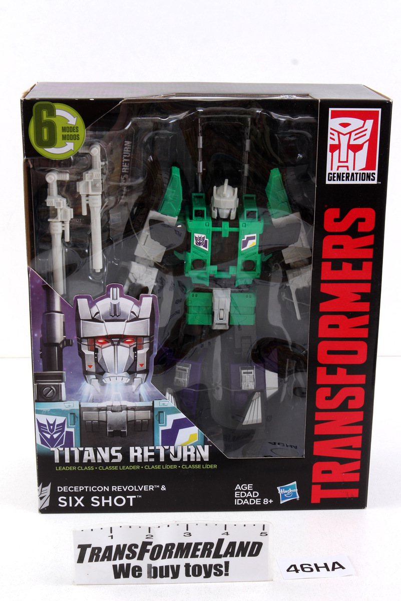 Sealed Transformers® Generations - Titans Return Leader Class Six Shot ...