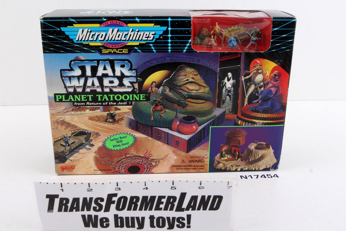 Sealed Star Wars® Star Wars Micro Machines Playsets Planet Tatooine SKU ...