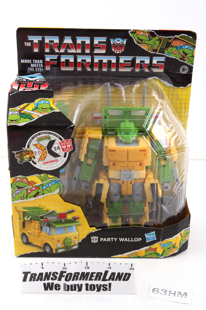 Sealed Transformers® Collaborative Leader Class Party Wallop (Teenage ...