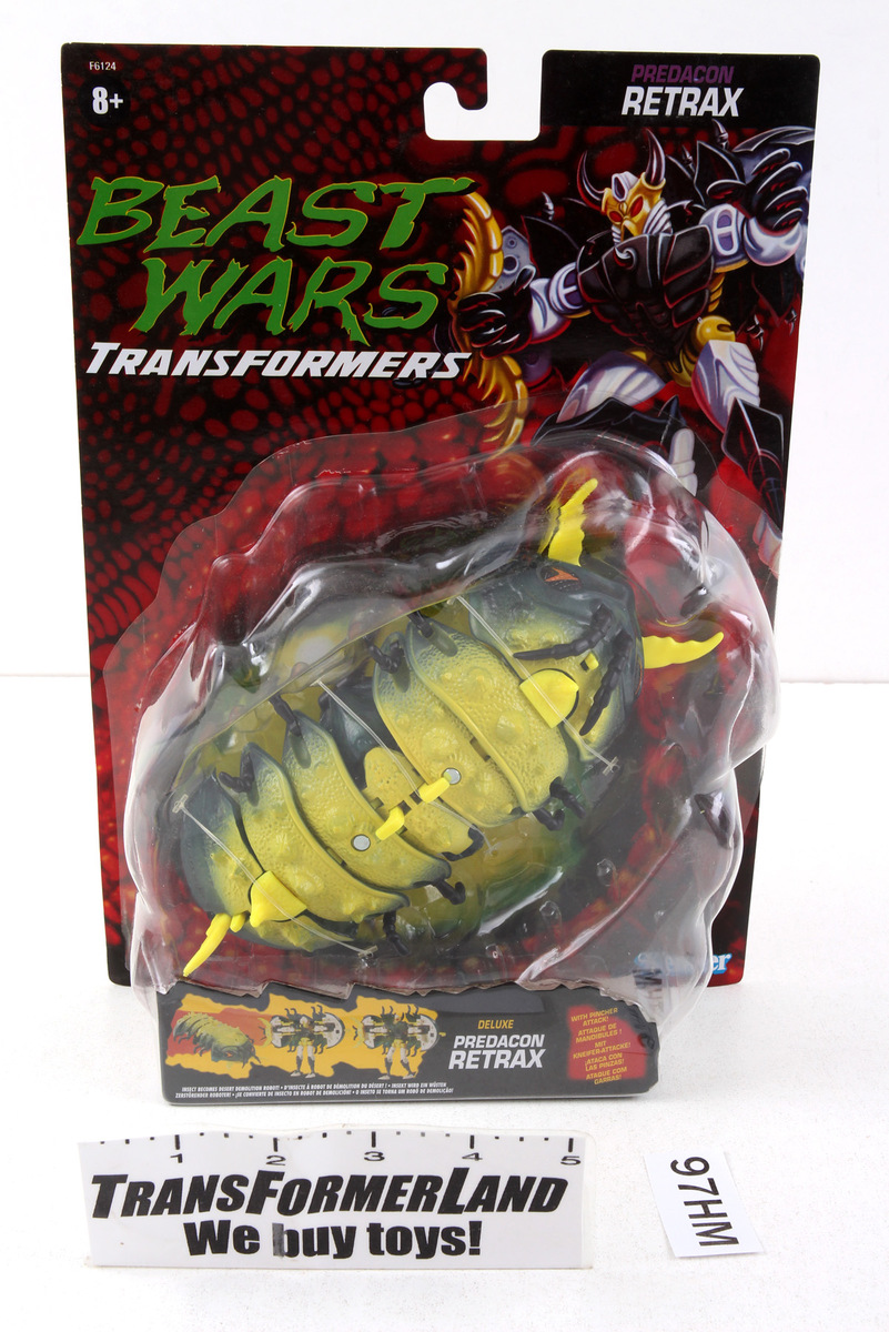 Sealed Transformers® Vintage Beast Wars (reissue) Deluxe Class Predacon ...