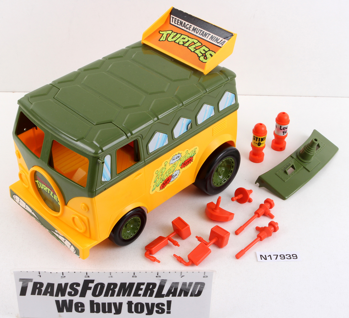 Complete Teenage Mutant Ninja Turtles (TMNT)® Original Toyline Vehicles ...