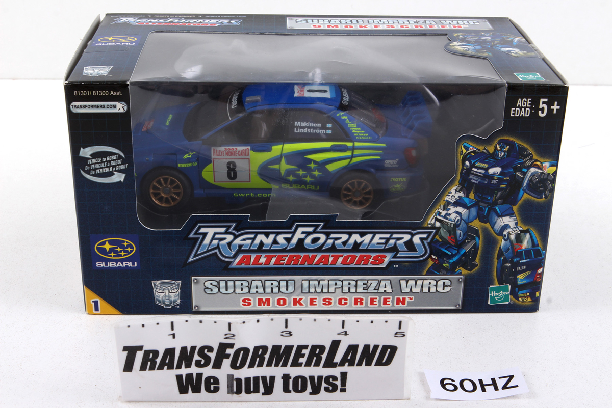 Packaged, not sealed Transformers® Alternators 1:24 Scale Smokescreen ...