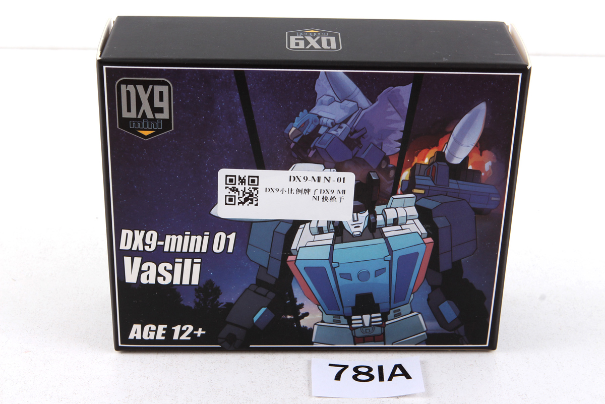 Packaged, not sealed 3rd Party Transforming Figures® DX9 Mini Vasili ...