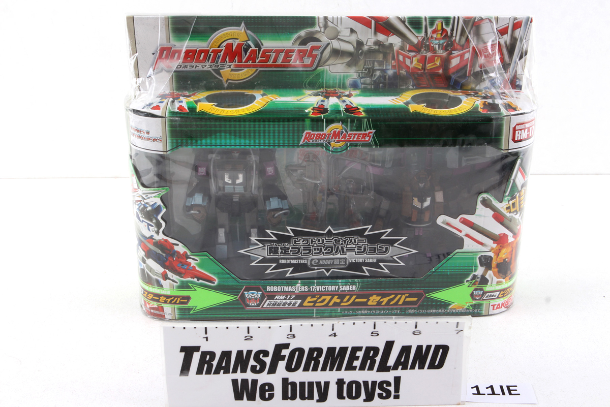 Sealed Transformers® Robot Masters Ultra Class Victory Saber Limited ...