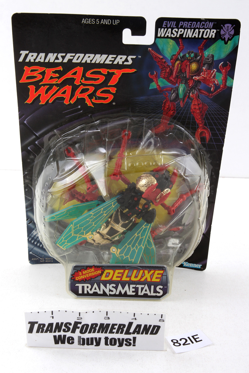 Sealed Transformers® Beast Wars Deluxe Class Waspinator SKU 396696 ...
