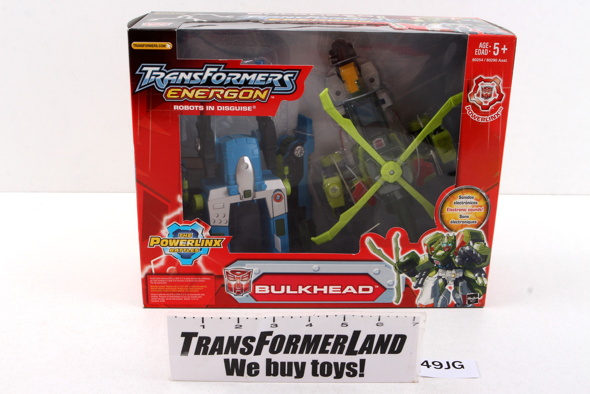 Sealed Transformers® Energon Command Class Bulkhead SKU 401713 ...