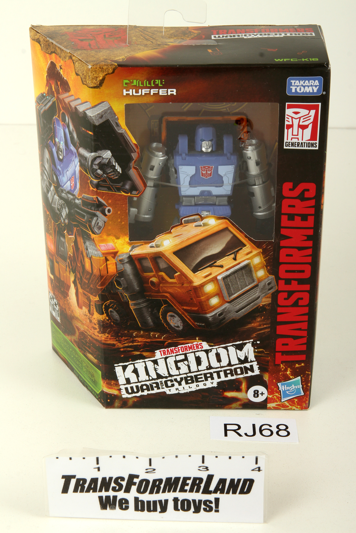 Sealed Transformers® War for Cybertron - Kingdom Deluxe Class Huffer ...