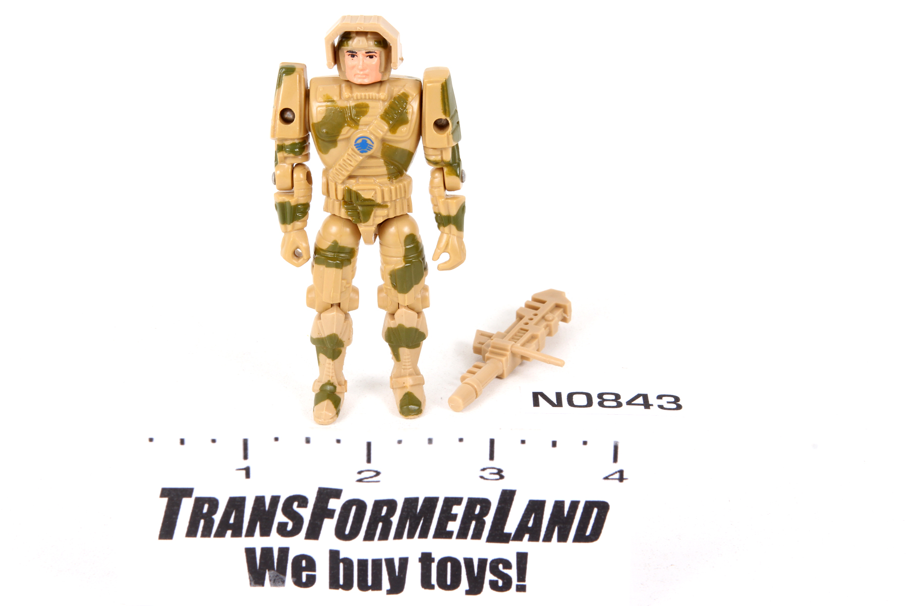 Complete Captain Power® Basic Figures Lt. Tank Ellis SKU 336784 ...