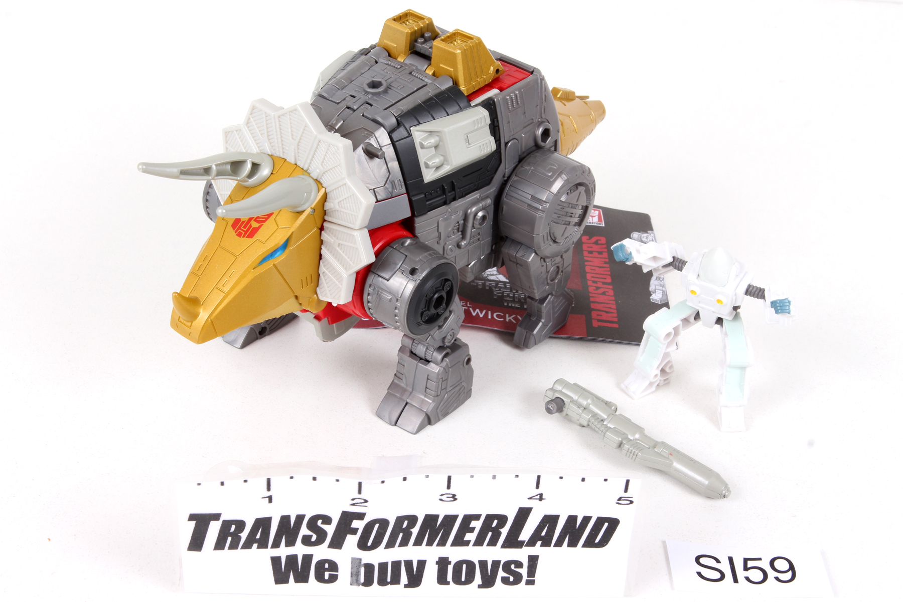 Complete Transformers® Studio Series Leader Class Dinobot Slug and ...