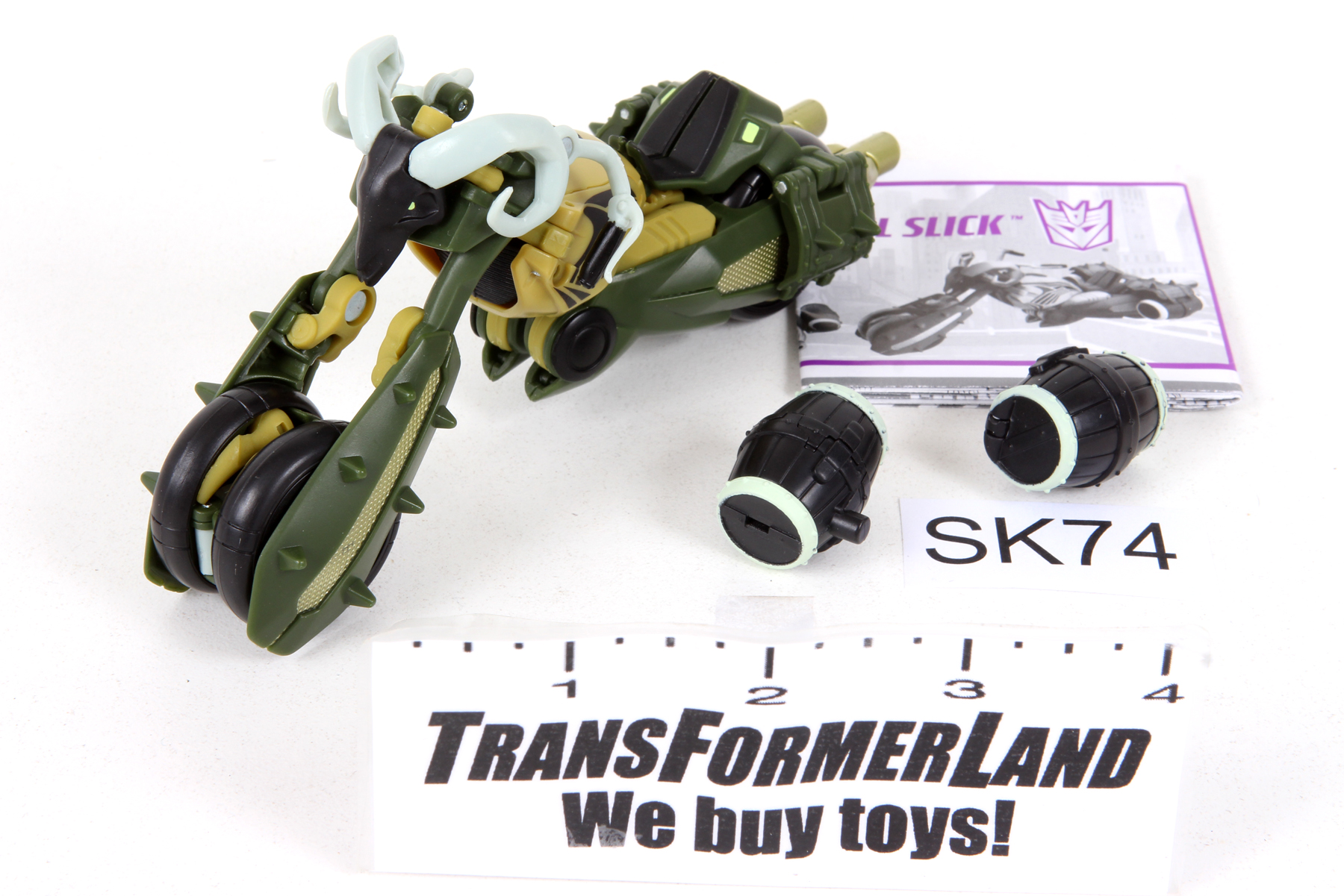 Complete Transformers® Animated Deluxe Class Oil Slick SKU 338098 ...