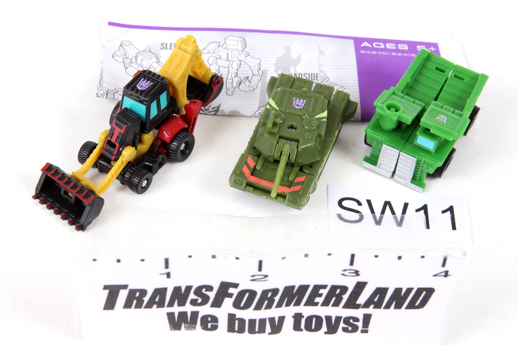 Complete Transformers® Classics Mini-Con Teams Demolition Team SKU ...
