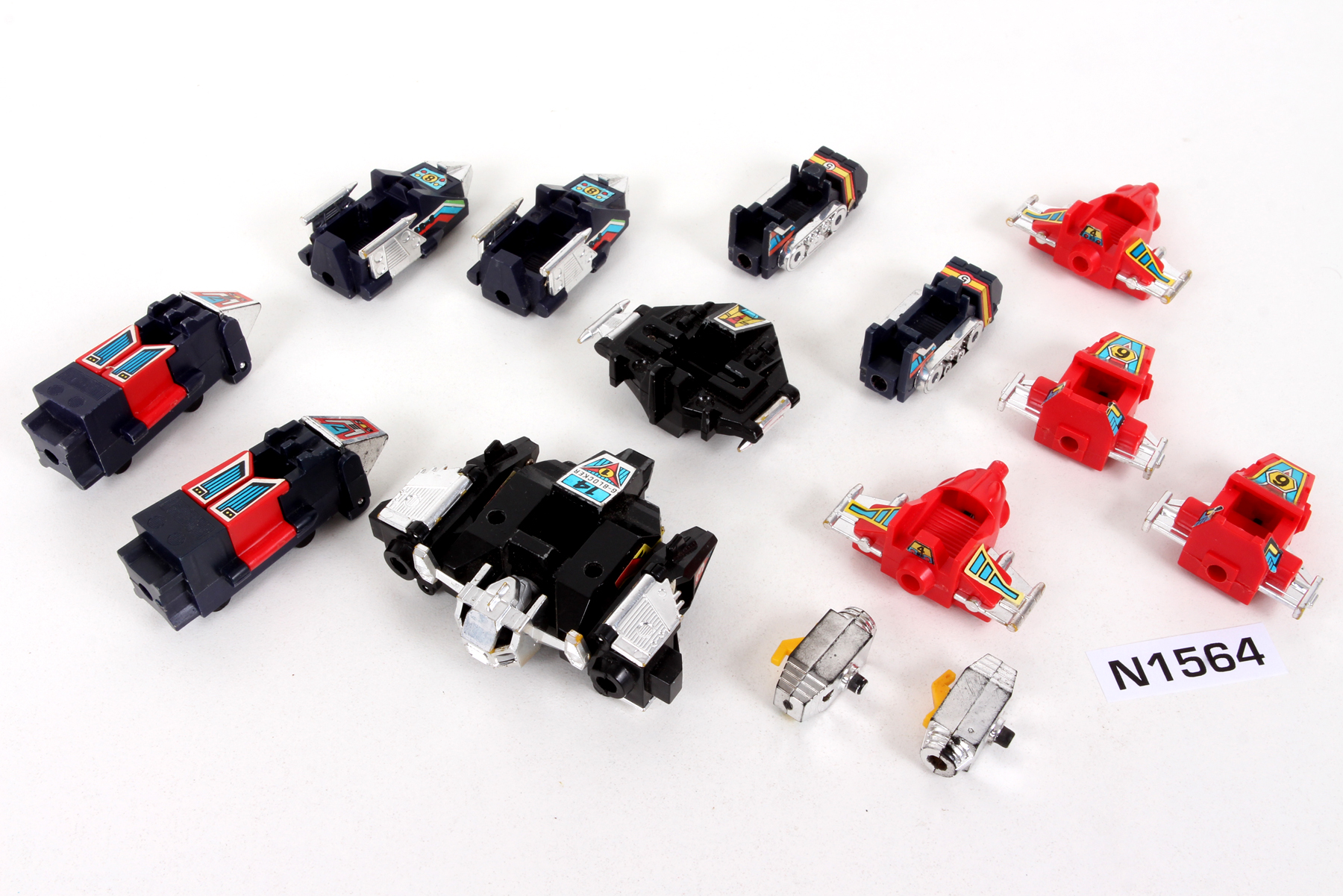Complete Diaclone® Diakron Combiners - Gift Set Only Multi-Force 14 ...
