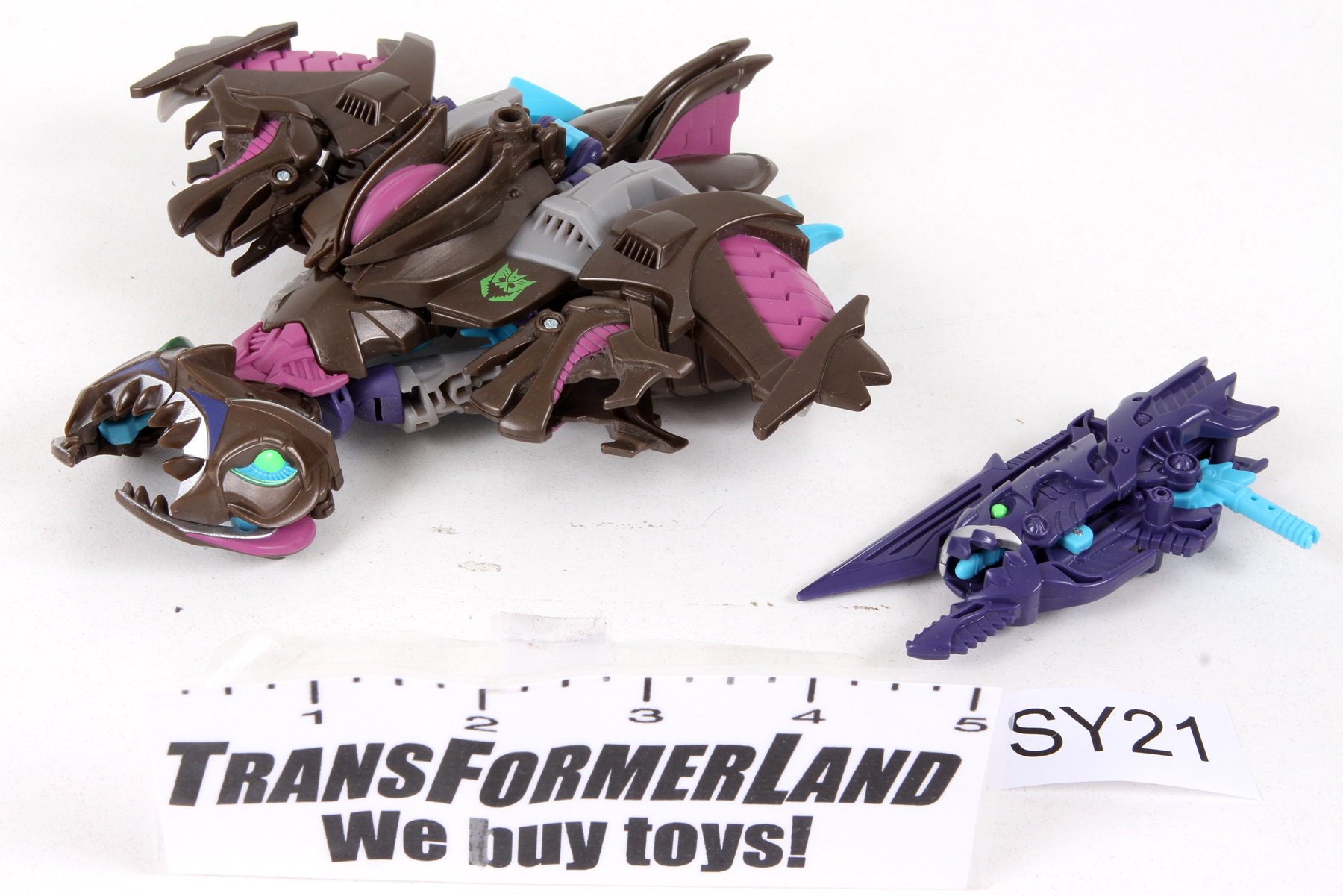 Complete Transformers® Prime Voyager Class Sharkticon Megatron SKU ...